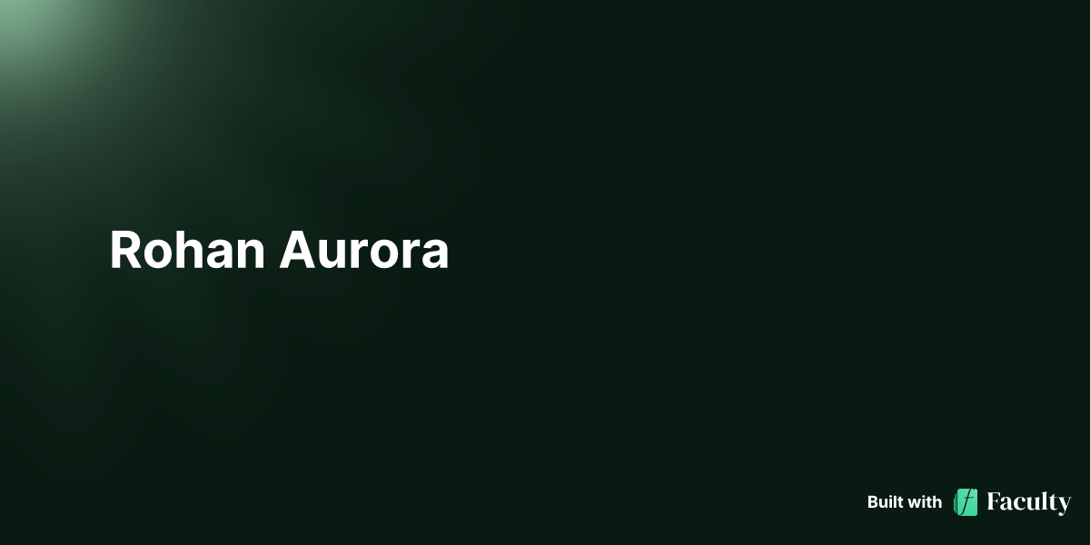 Rohan Aurora